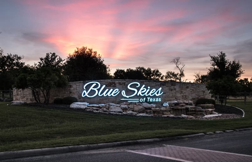 Our Story - Blue Skies of Texas
